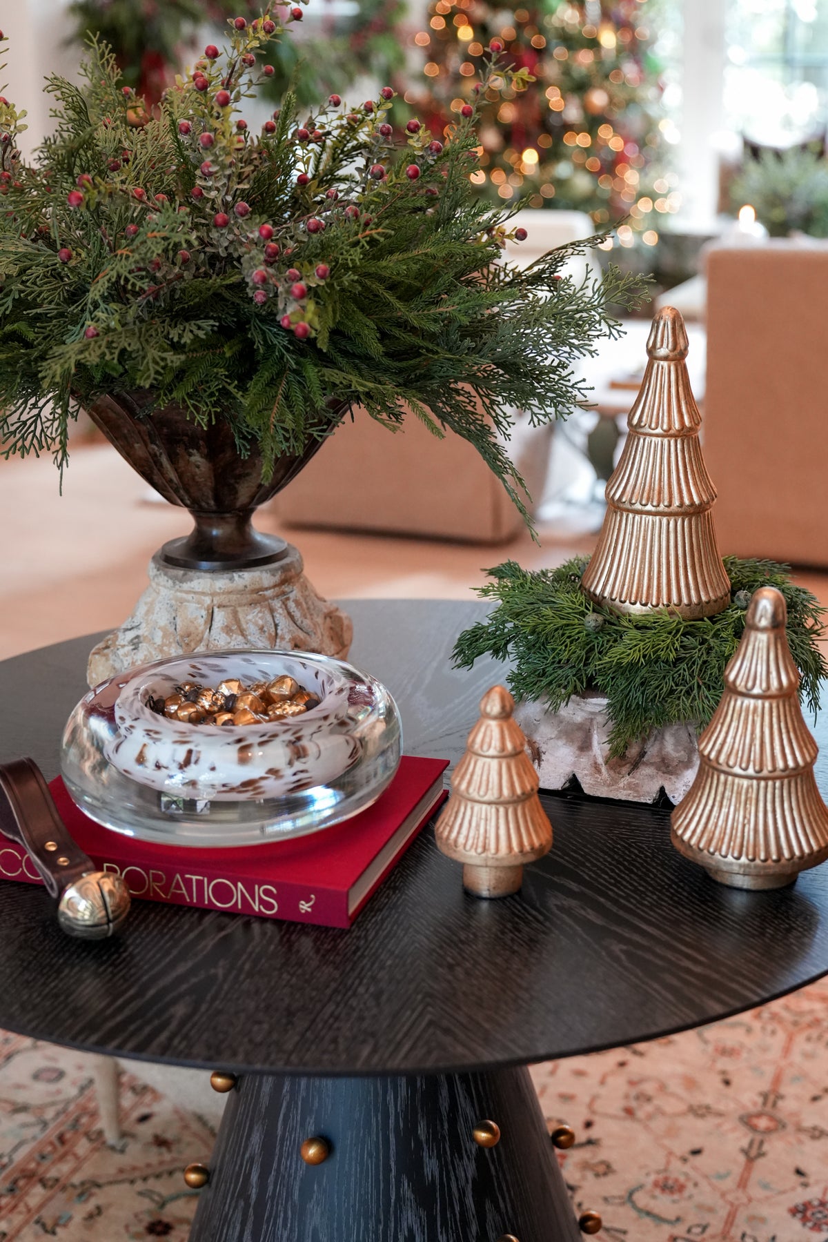 Gold Mercury Glass Trees – Ashley Childers